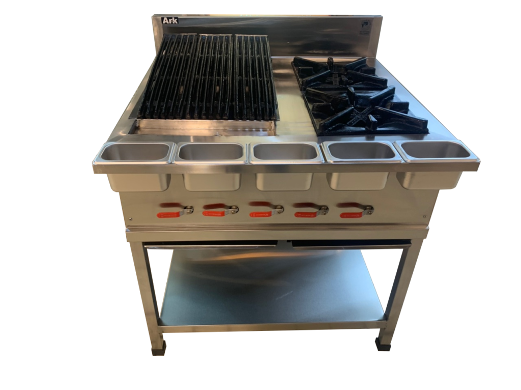 Multi Stove + Charcoal Grill - Kitchen Dunya