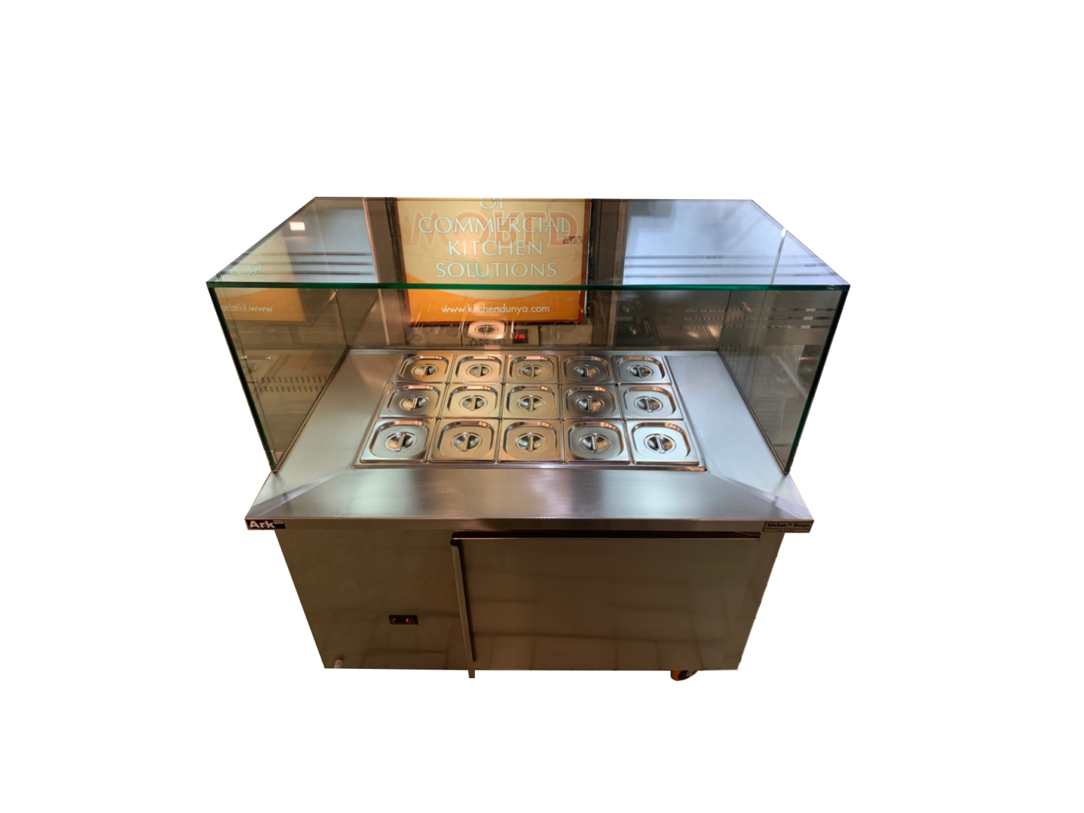 Topping Display Counter with Chiller - Kitchen Dunya