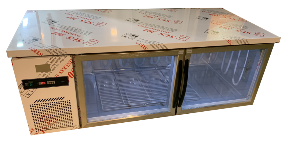 Under-counter Chiller 6’ Glass Door - Kitchen Dunya